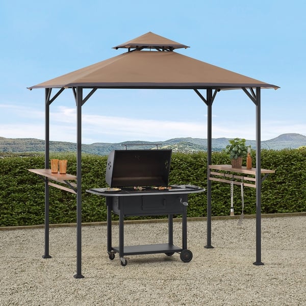 Sunjoy 5 ft. x 8 ft. Arbrook V.2A Grill Gazebo - Bed Bath & Beyond ...