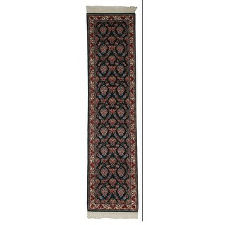 Canvello Hand Made Formal All Over Sino Tabriz Rug - 2'6'' X 10'0 ...