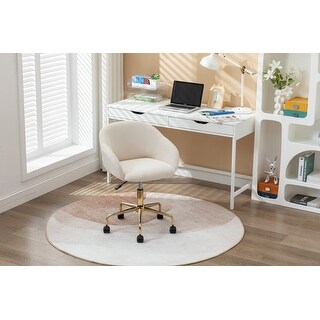 Office 360°Swivel Chair Metal Base Adjustable Height Office Chair - Bed ...