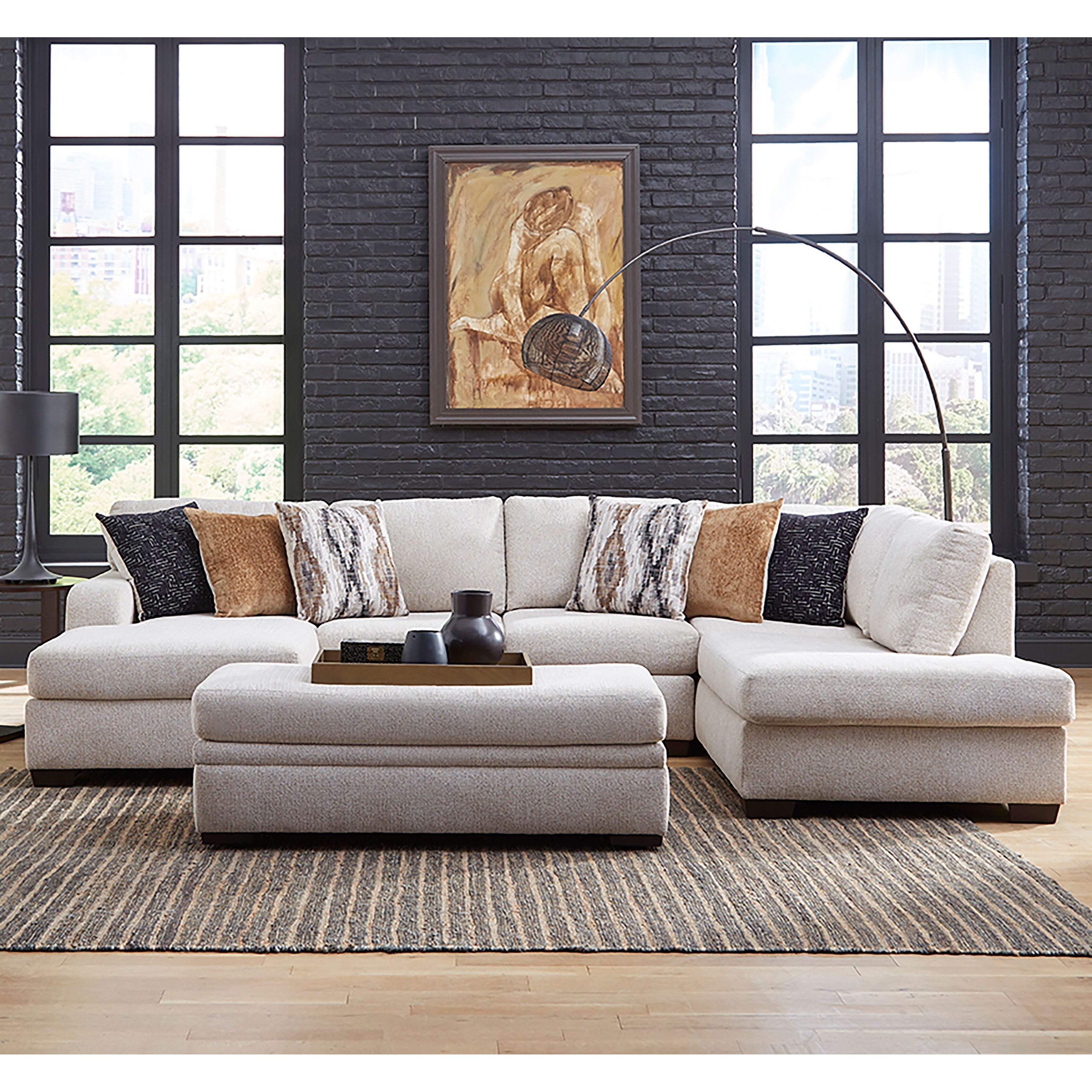 Luxora sectional without chaise store