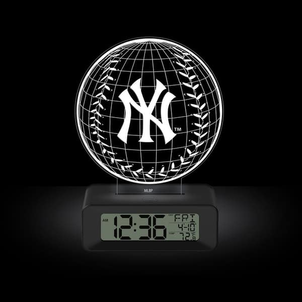 Game Time MLB New York Yankees Color-Changing Led 3d Illusion Alarm ...