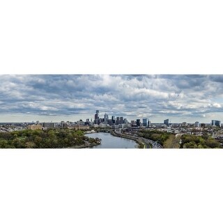 Philadelphia Skyline At Waterfront Schuylkill River Pennsylvania Usa ...