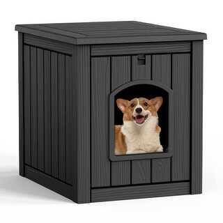 Plastic Dog House for Small Sized Dogs - Bed Bath & Beyond - 42761559