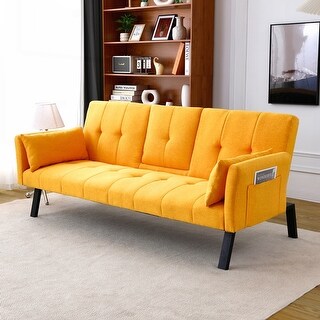 multi-functional cotton and linen sofa bed - Bed Bath & Beyond - 43411553
