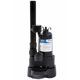 PROFLO 1/3 HP Cast Iron Submersible Sump Pump with ABS Discharge ...