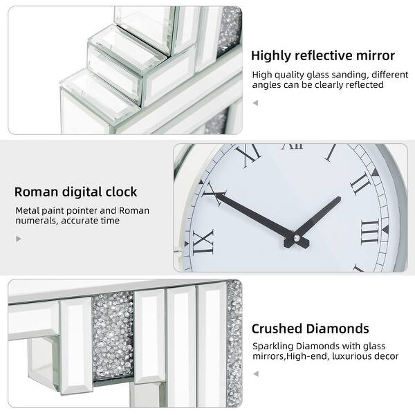 roman numerals digital clock