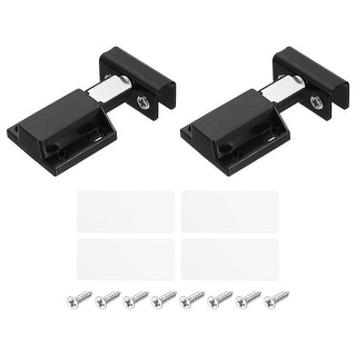 Glass Door Magnetic Catch Latch Closures with Clamp, Push Open Single ...