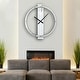 Glass Round Wall Clock 24 Inches - Bed Bath & Beyond - 37496486