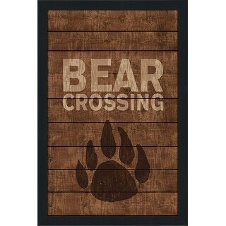 "Bear Crossing (Vertical)" Print on Acrylic - Bed Bath & Beyond - 36560498