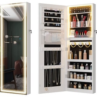 Full Length Mirror with Lights, Full Body Mirror Large Floor Mirror ...