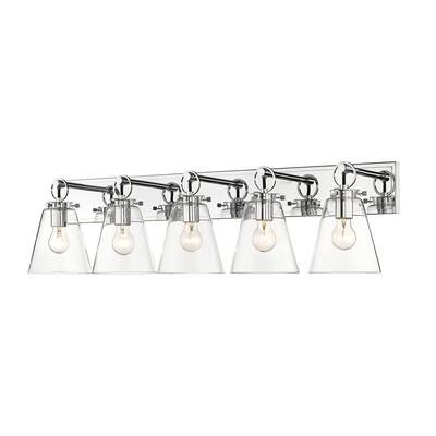 Vaughn 5 Light Vanity - Bed Bath & Beyond - 32965719