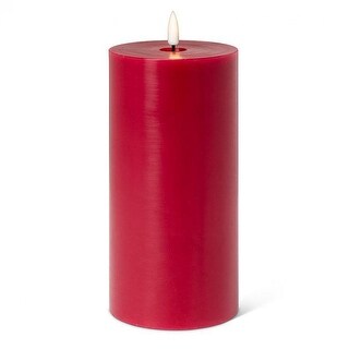 Red Led Pillar Candle - Bed Bath & Beyond - 40025906