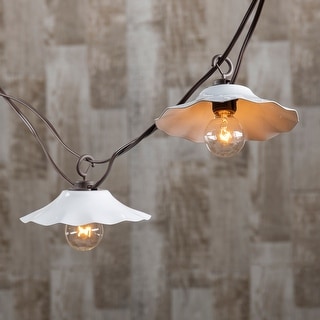 12 Foot Shaded Decorative G40 Patio String Lights - Bed Bath & Beyond ...