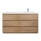 Aron 60'' Freestanding Vanity with Right Single Sink - Bed Bath ...