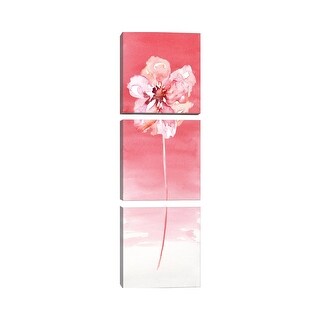 iCanvas "Single and Sweet II" by Nan 3-Piece Canvas Wall Art Set - Bed ...