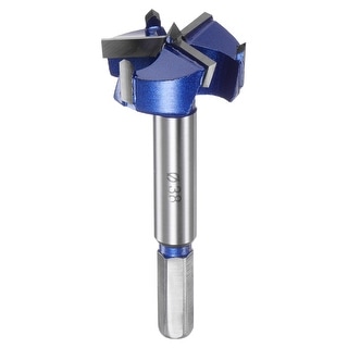 Carbide 3 Flutes Wood Hinge Boring Forstner Drill Bit Cutter - Blue ...