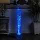 3.4 Ft LED Bubble Tube Lamp, Fake Fish Tank Bubble Light, Remote Ctrl ...