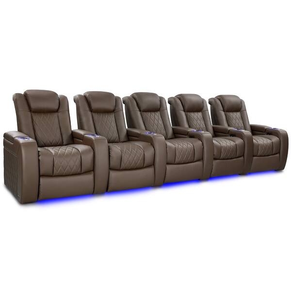 Valencia Tuscany Vegan Edition ECO-Friendly Leather Theater Seating ...
