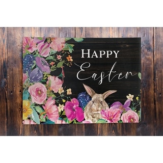 HAPPY EASTER Outdoor Mat By Terri Ellis - Bed Bath & Beyond - 34350551