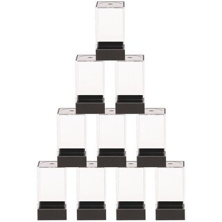 Dice Boxes, 10-pack - Clear - 8x3x3 in - Bed Bath & Beyond - 35476712