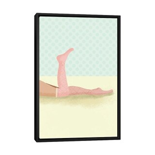 iCanvas "Pink Socks" by Roberta Murray Framed - Bed Bath & Beyond ...