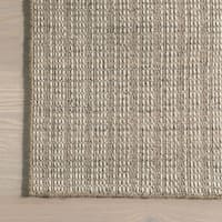 Arvin Olano x Rugs USA Penni Checked Jute and Wool Area Rug - Bed Bath ...