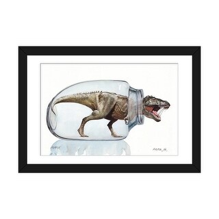 iCanvas "T Rex In Jar" by REME Jr - Bed Bath & Beyond - 37376861