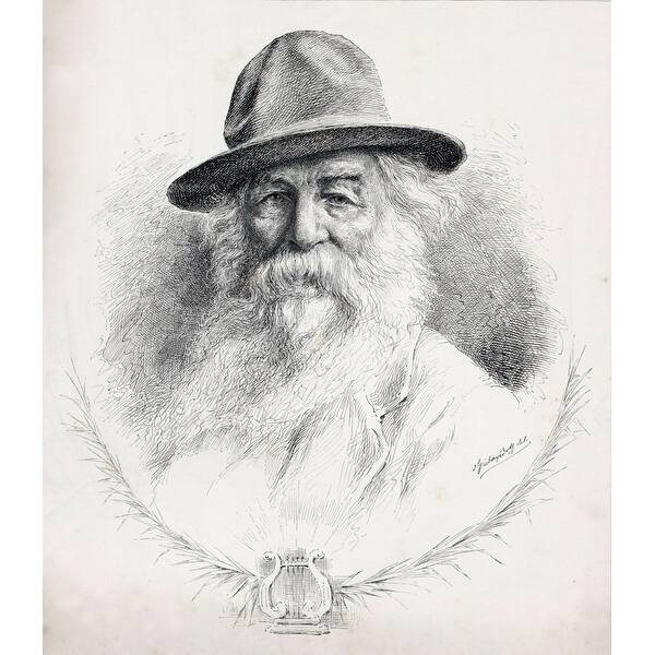 Walt Whitman American Poet History - Bed Bath & Beyond - 24422470