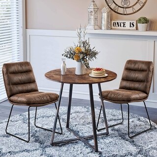 Homylin Fabric Solid Back Side Chair (Set of 2) - Bed Bath & Beyond ...