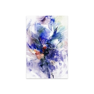 Blue Wind Print On Acrylic Glass by Lesia Binkin - Bed Bath & Beyond ...
