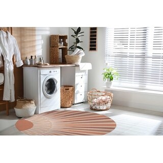 BOHO SUNBURST TERRACOTTA Laundry Mat By Kavka Designs - Bed Bath ...