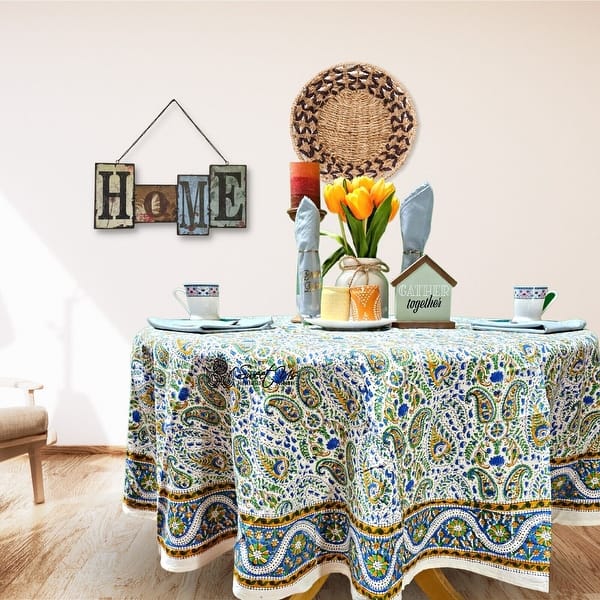 round dining room tablecloth