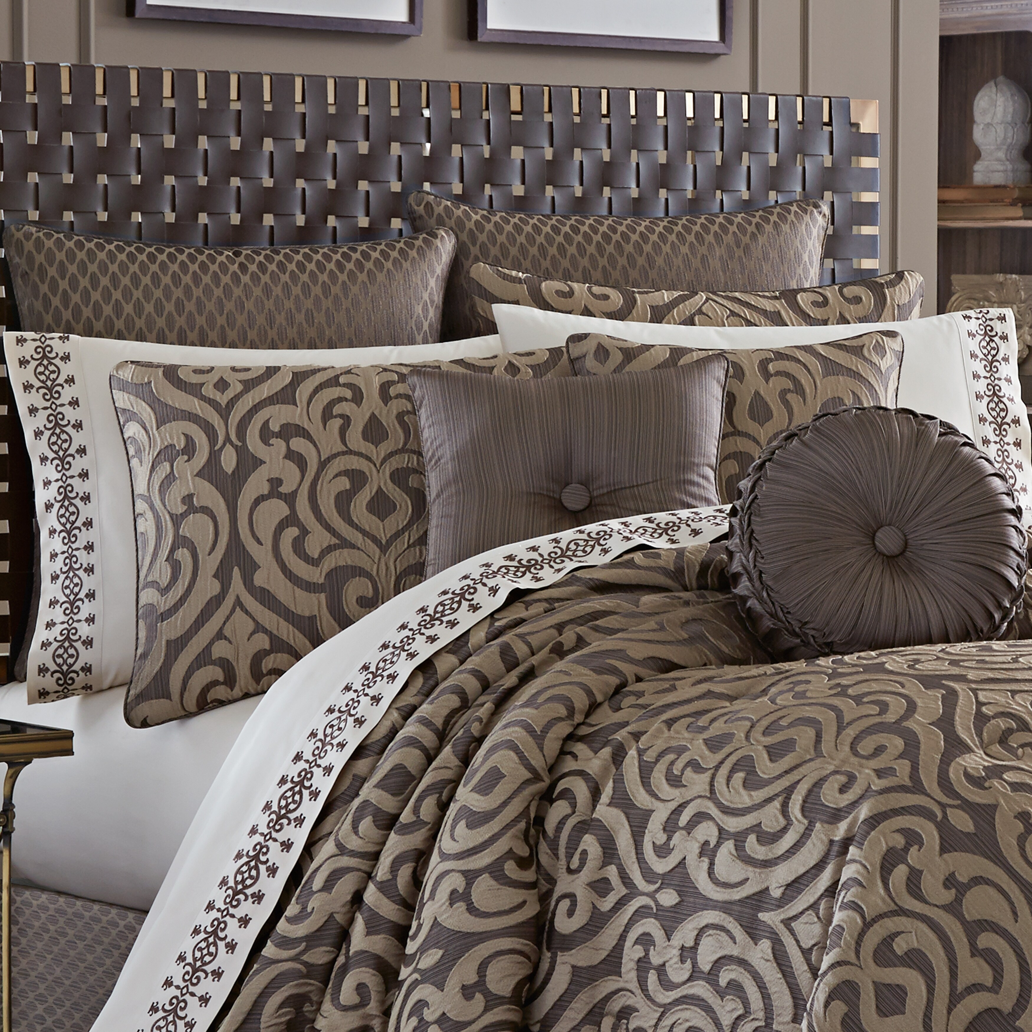 J. Queen New York Astoria Mink Comforter Set On Sale Bed Bath Beyond 38170035