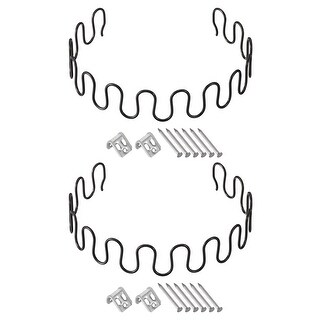 2Pack 23.6" Round Sofa Spring Replacement Kit for Furniture Couch ...