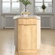 Tilt-Out Trash Can Cabinet With Wave-Textured Drawer And Pull-Out Bin ...
