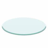 Round Tempered Glass Top - Bed Bath & Beyond - 36900896