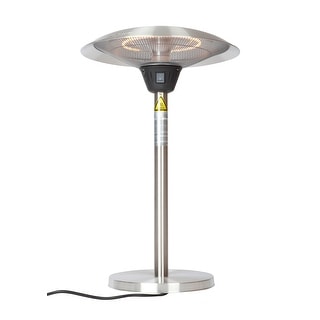 Fire Sense 62216 Cimarron Stainless Steel Table Top Halogen Patio ...