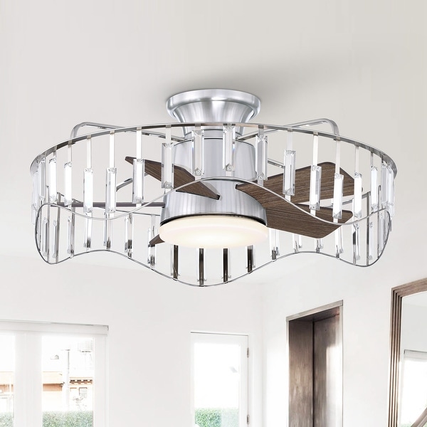 52-in Nickel Indoor Ceiling Fan with Light and Remote(5-Blade) - On ...