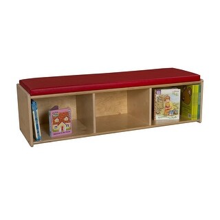 Contender Bookshelf with Reading Nook, Storage Bench for Kids, Toy and ...