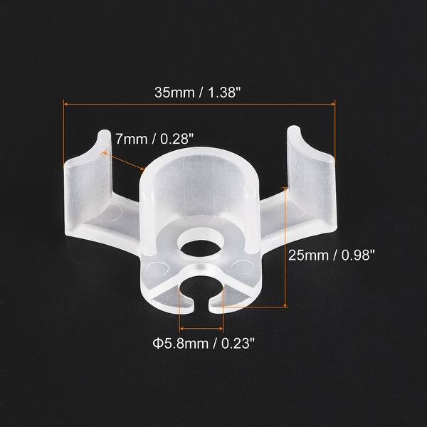 90 Degree Plant Bending Clips Plastic Stem Fixing Branch Shape Buckle ...