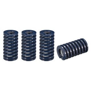 Die Spring, 4pcs 25mm OD 40mm Long Spiral Stamping Light Load ...