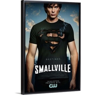 "Smallville (TV) (2001)" Black Float Frame Canvas Art - Bed Bath ...