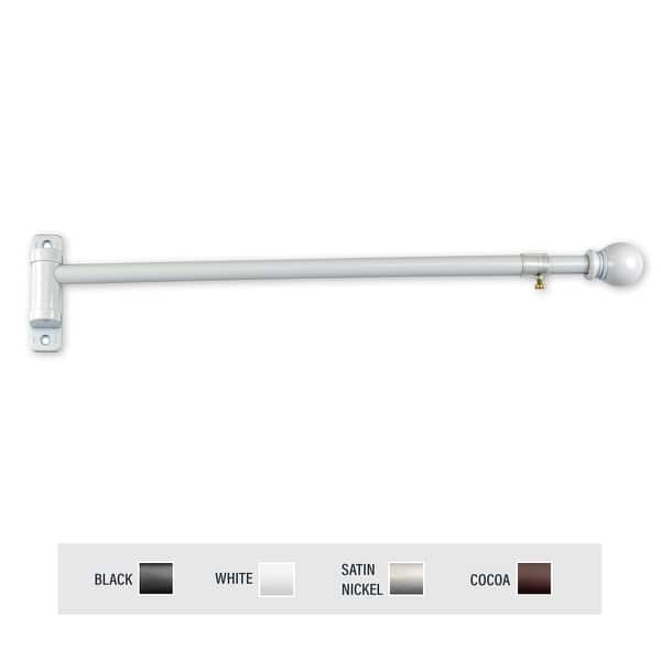 InStyleDesign 5/8" Swing rod 17"-26" Long - On Sale - Bed Bath & Beyond ...