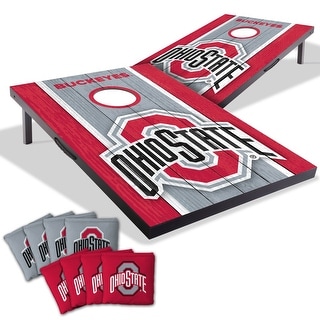Ohio State Buckeyes NCAA Compact 2x3 Tailgate Cornhole Board Set - Bed ...