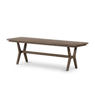 Have Home Tracey Outdoor Dining Bench - Bed Bath & Beyond - 39958837
