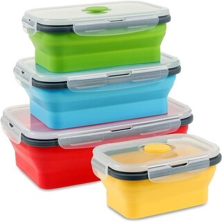 Collapsible Food Storage Containers 4 Sizes - Bed Bath & Beyond - 39140595