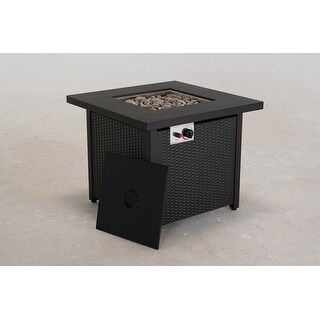 Full Iron Square Brazier Table - Bed Bath & Beyond - 36629026