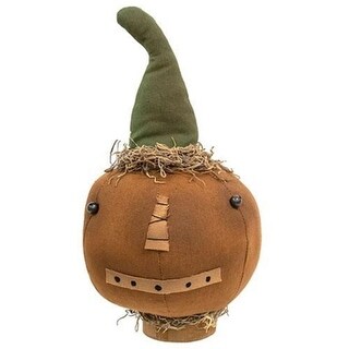 Primitive Pumpkin Head with Base - 11.5” high and 6” in diameter - Bed ...