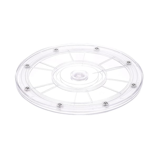 Rotating Swivel Stand with Steel Ball Lazy Susan Base Turntable Clear ...