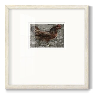 Red Hen-Premium Framed Print - Bed Bath & Beyond - 37895926